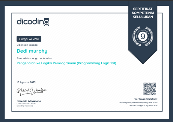 Dedi Murphy - Personal Website